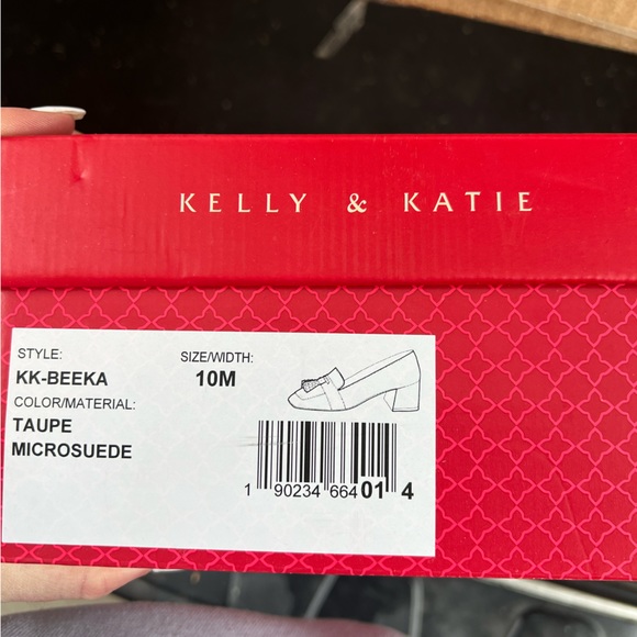 Kelly & Katie | Shoes | Kelly And Katie Microsuede Heels | Poshmark
